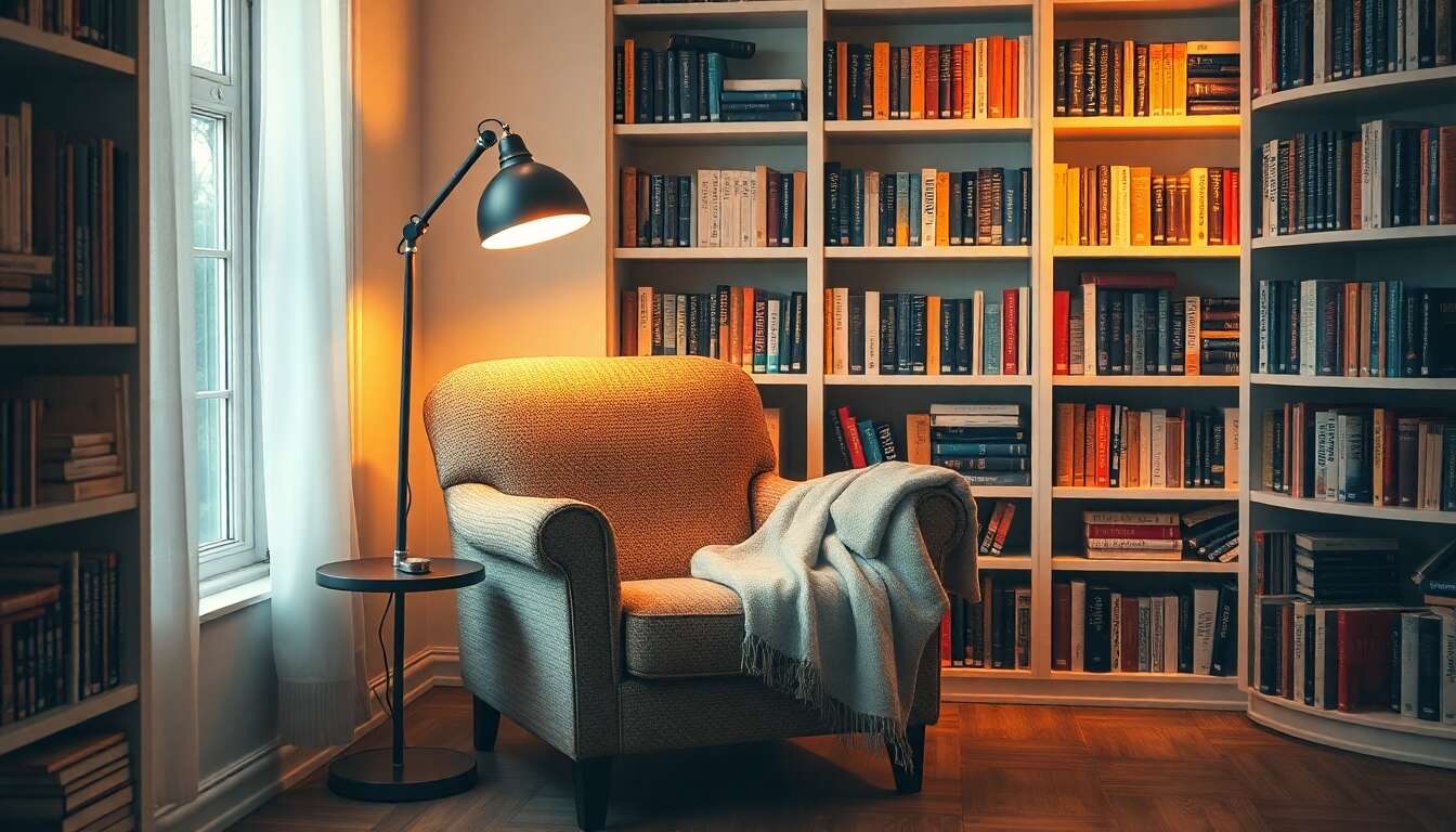 Créer un coin lecture douillet : les secrets d'un aménagement réussi