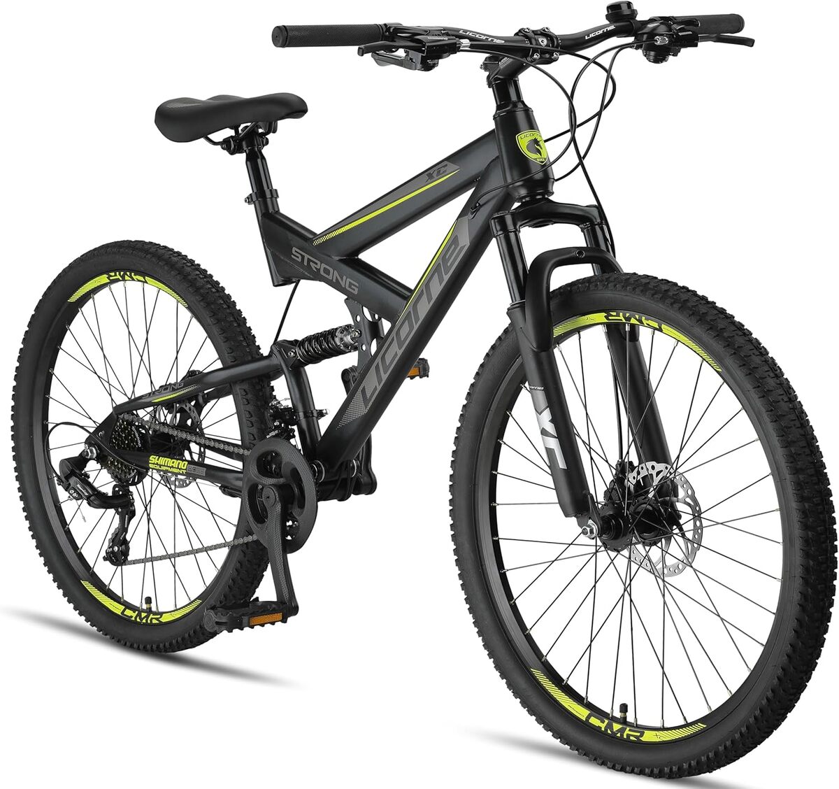 Test du vélo tout-terrain Licorne Bike Strong 2D 27, 5" : freins à ...