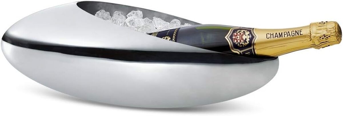 Test du seau à champagne Philippi Cocoon 42 cm argenté